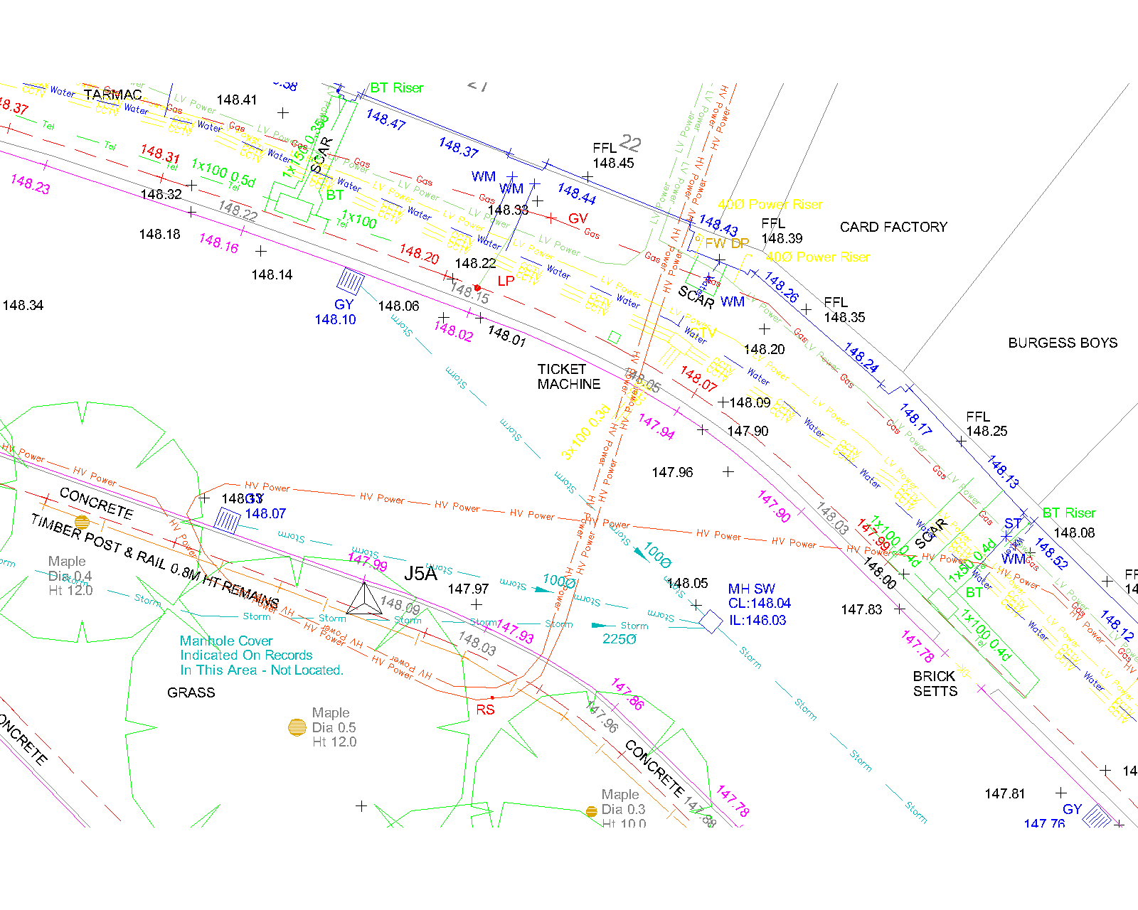 Underground Services Surveys to PAS 128:2014